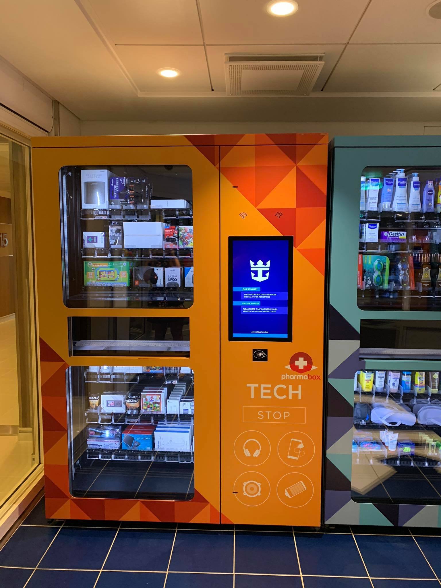 Self-service merchandise machines on Symphony of the Seas?? - Royal ...
