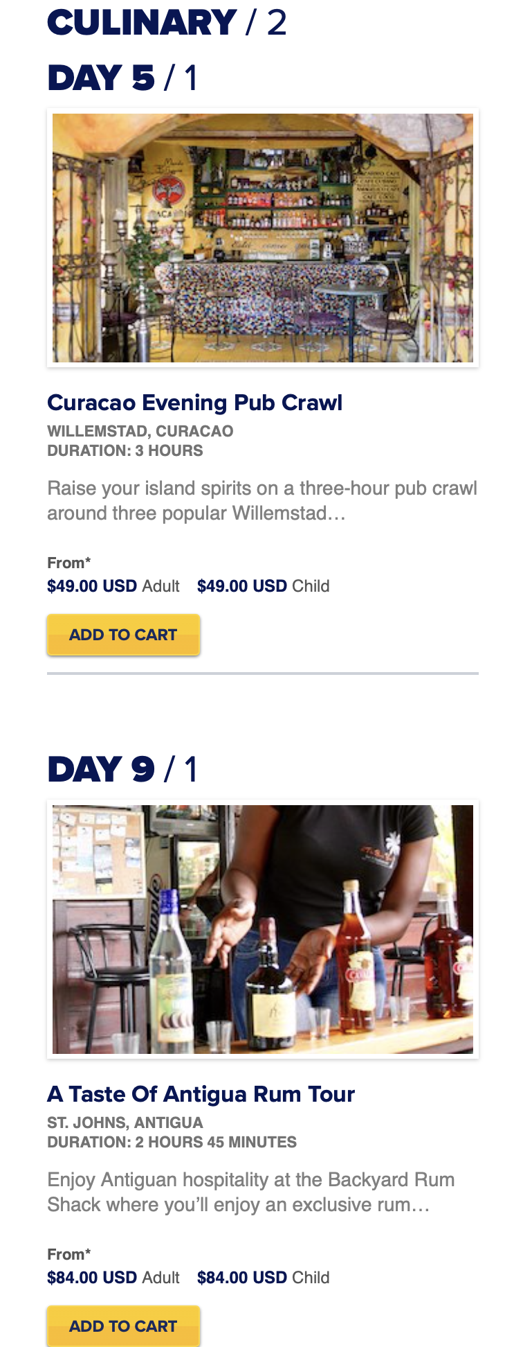 Ultimate Culinary Excursions - Shore Excursions - Royal Caribbean Blog