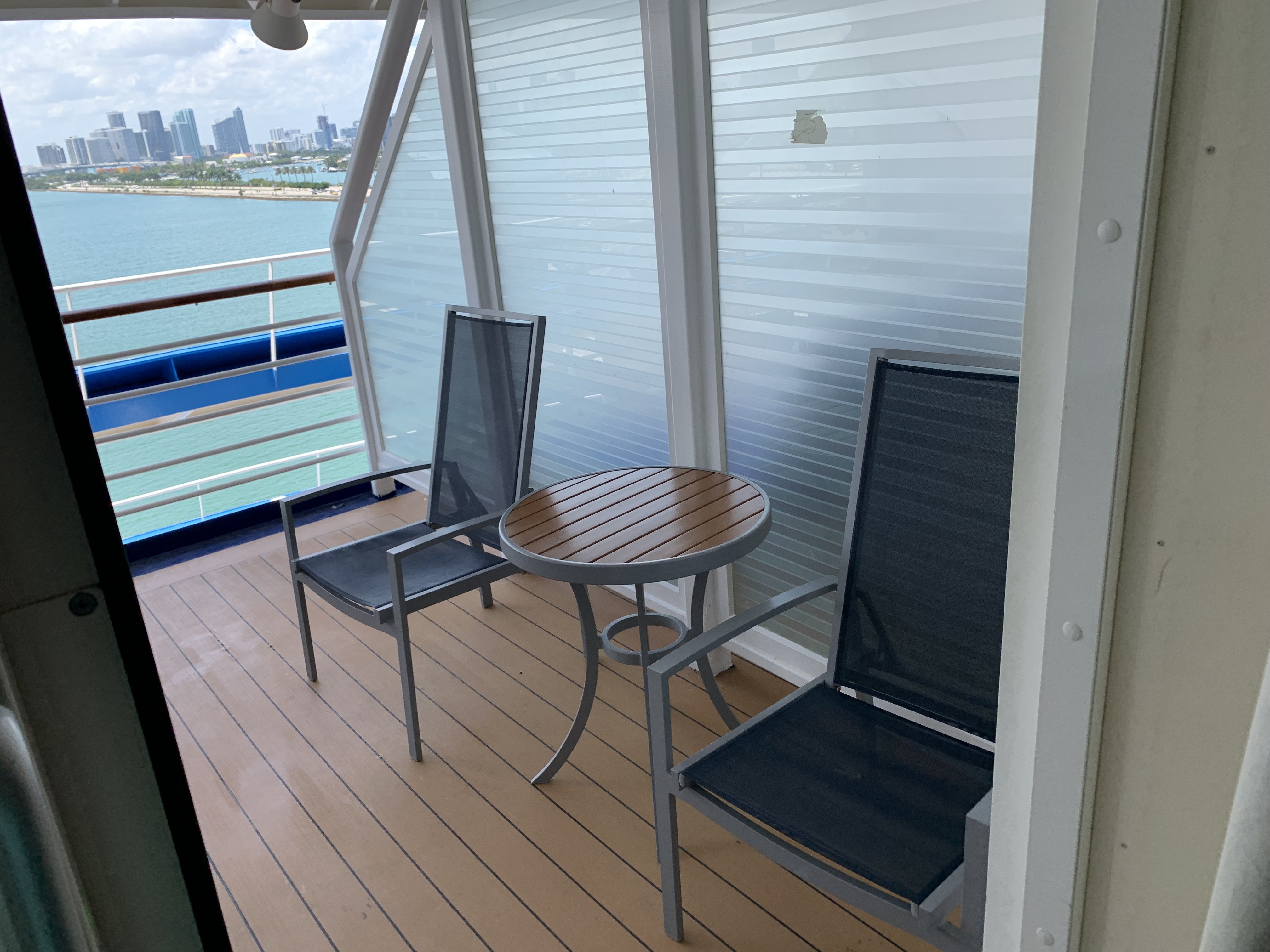 Balcony tables - Royal Caribbean Discussion - Royal Caribbean Blog
