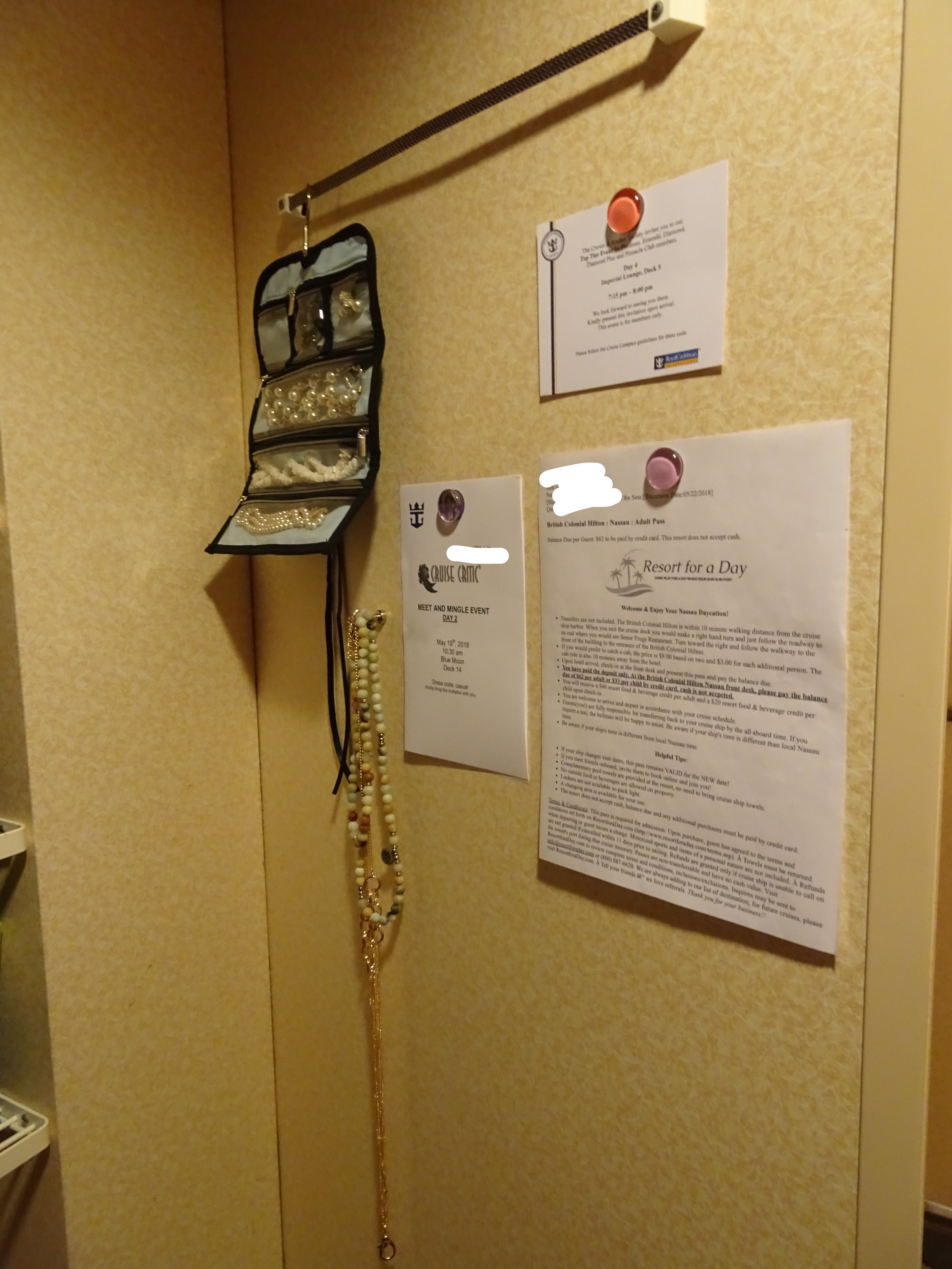 AotS Stateroom Walls - Royal Caribbean Discussion - Royal Caribbean Blog