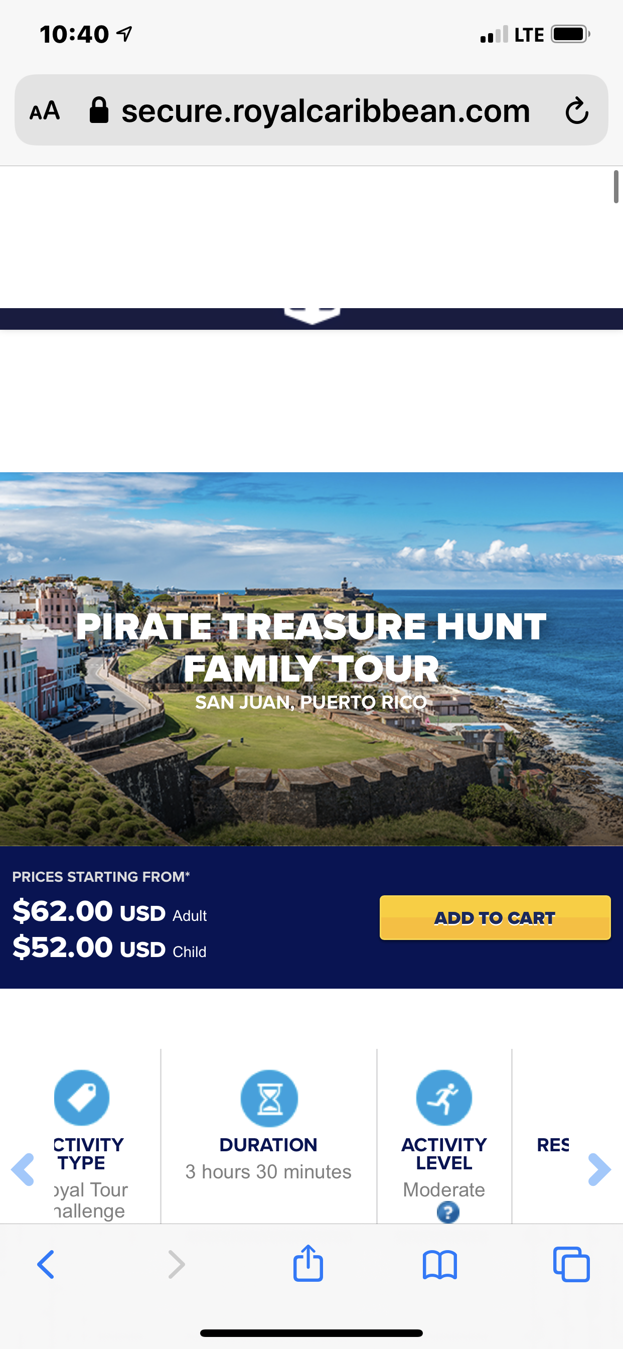Pirate Treasure Hunt Family Tour in San Juan - Shore Excursions - Royal ...