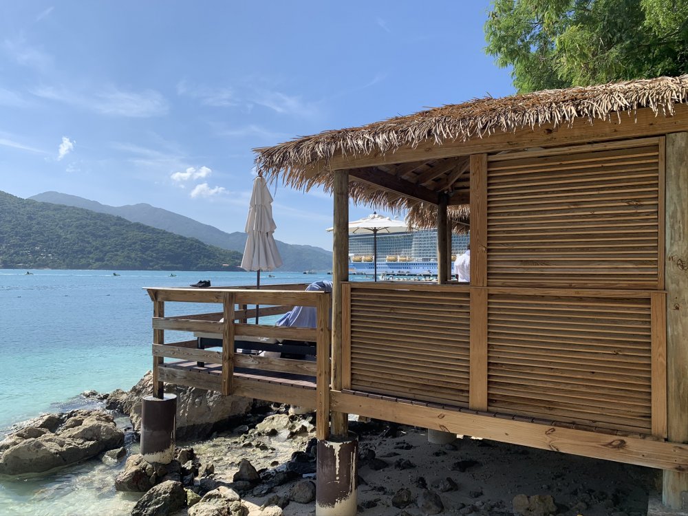 Labadee Barefoot beach cabanas? - Shore Excursions - Royal Caribbean Blog