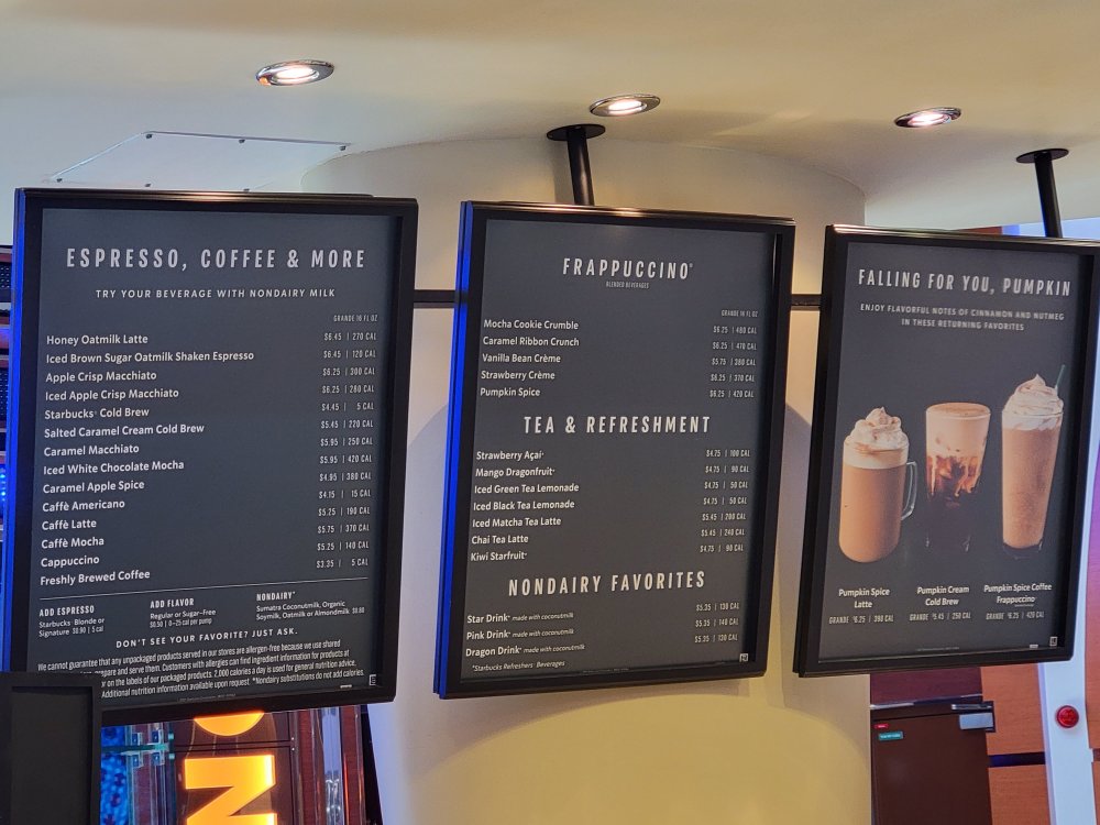 Cafe Promenade- Cold Brew - Royal Caribbean Discussion - Royal ...
