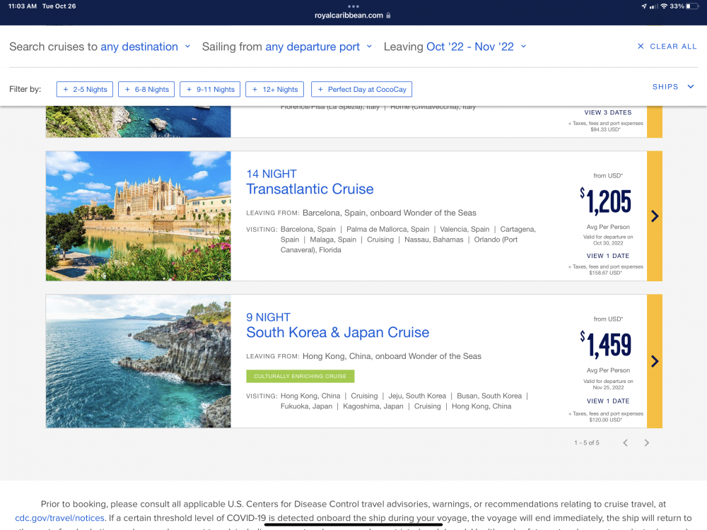 Wonder OTS to sail from Port Canaveral beginning November 2022 - Royal ...