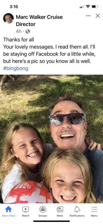 Mark Walker cruise director on Allure - Royal Caribbean Discussion ...