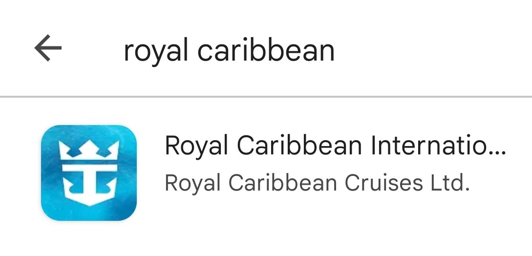 Rcl app for sailing on ship - Royal Caribbean Discussion - Royal ...