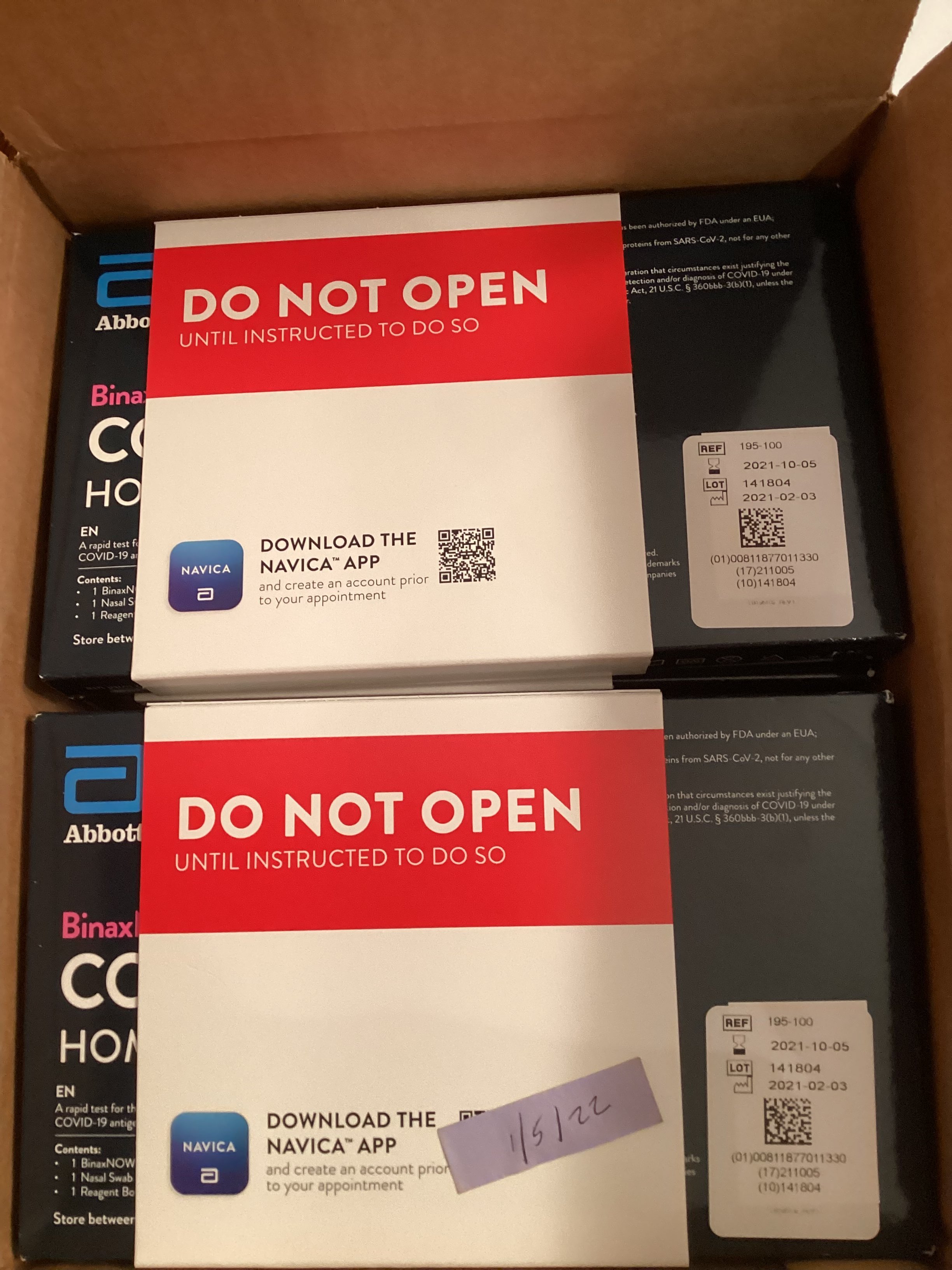 4 Emed Covid tests (free), located S NH - People Connect - Royal ...