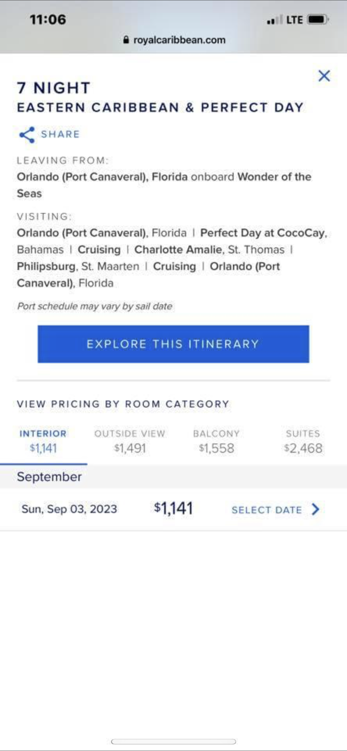 Wonder OTS to sail from Port Canaveral beginning November 2022 - Royal ...