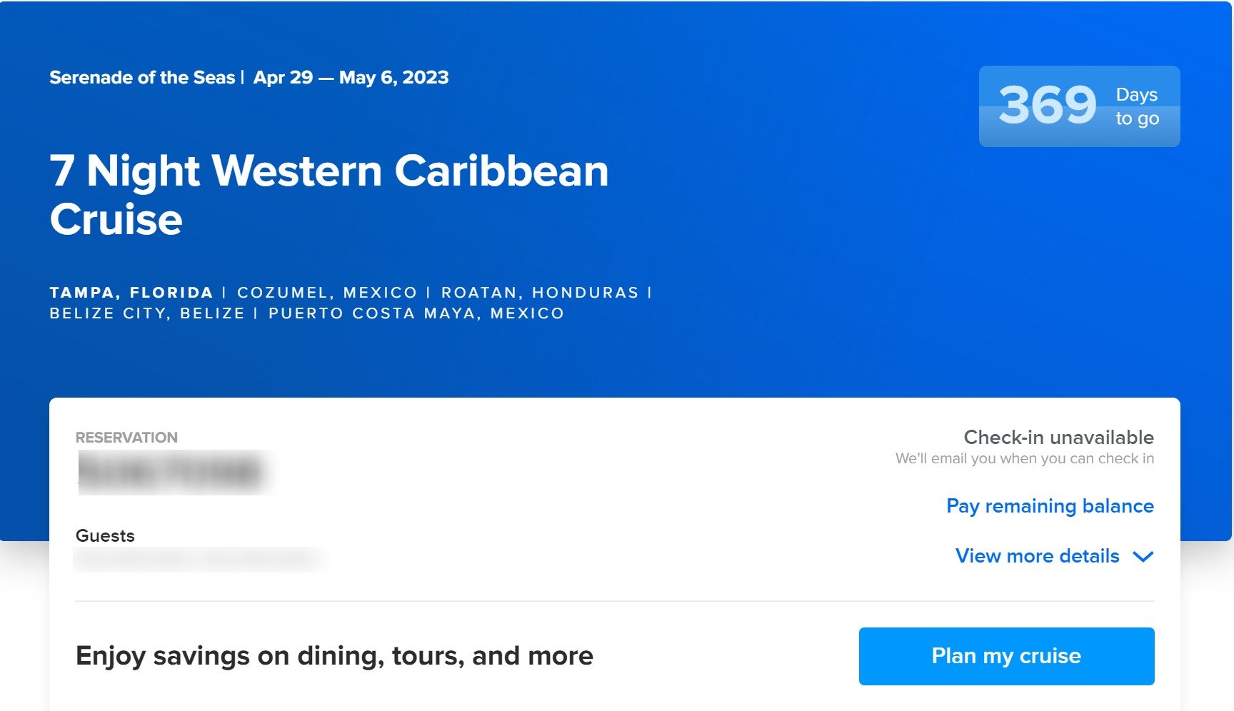 Cruise Cancelled -- Not COVID -- how does RCCL usually handle this ...