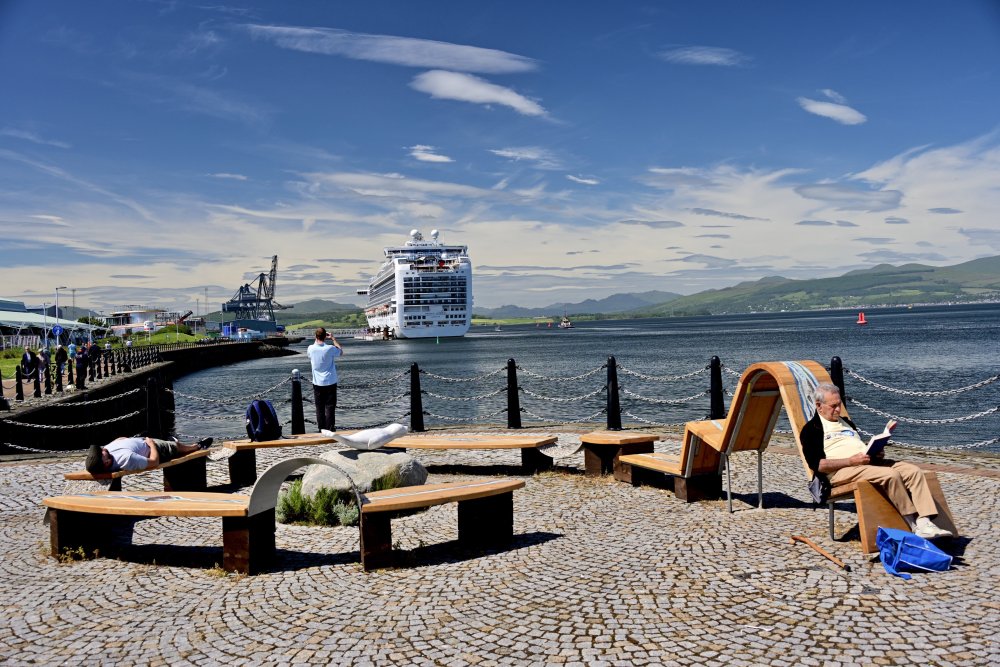 New Cruise Terminal Building in Greenock, Scotland - Royal Caribbean ...