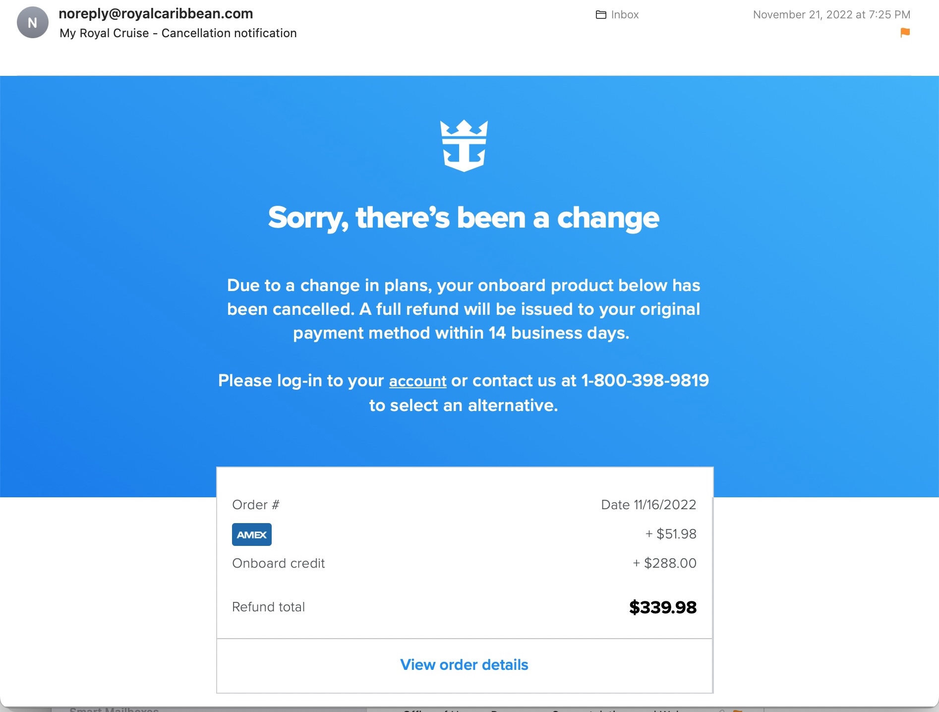 Normal length for refunds? - Royal Caribbean Discussion - Royal Caribbean Blog