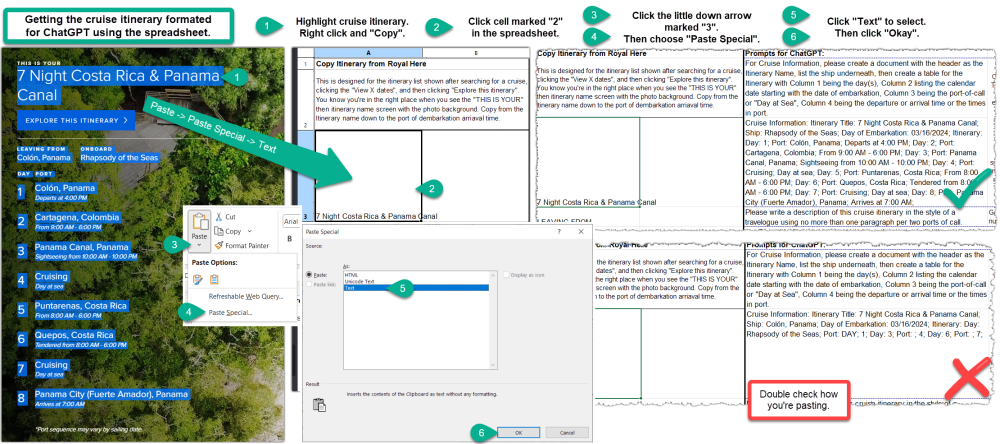 Using GPT for Cruise Planning - People Connect - Royal Caribbean Blog
