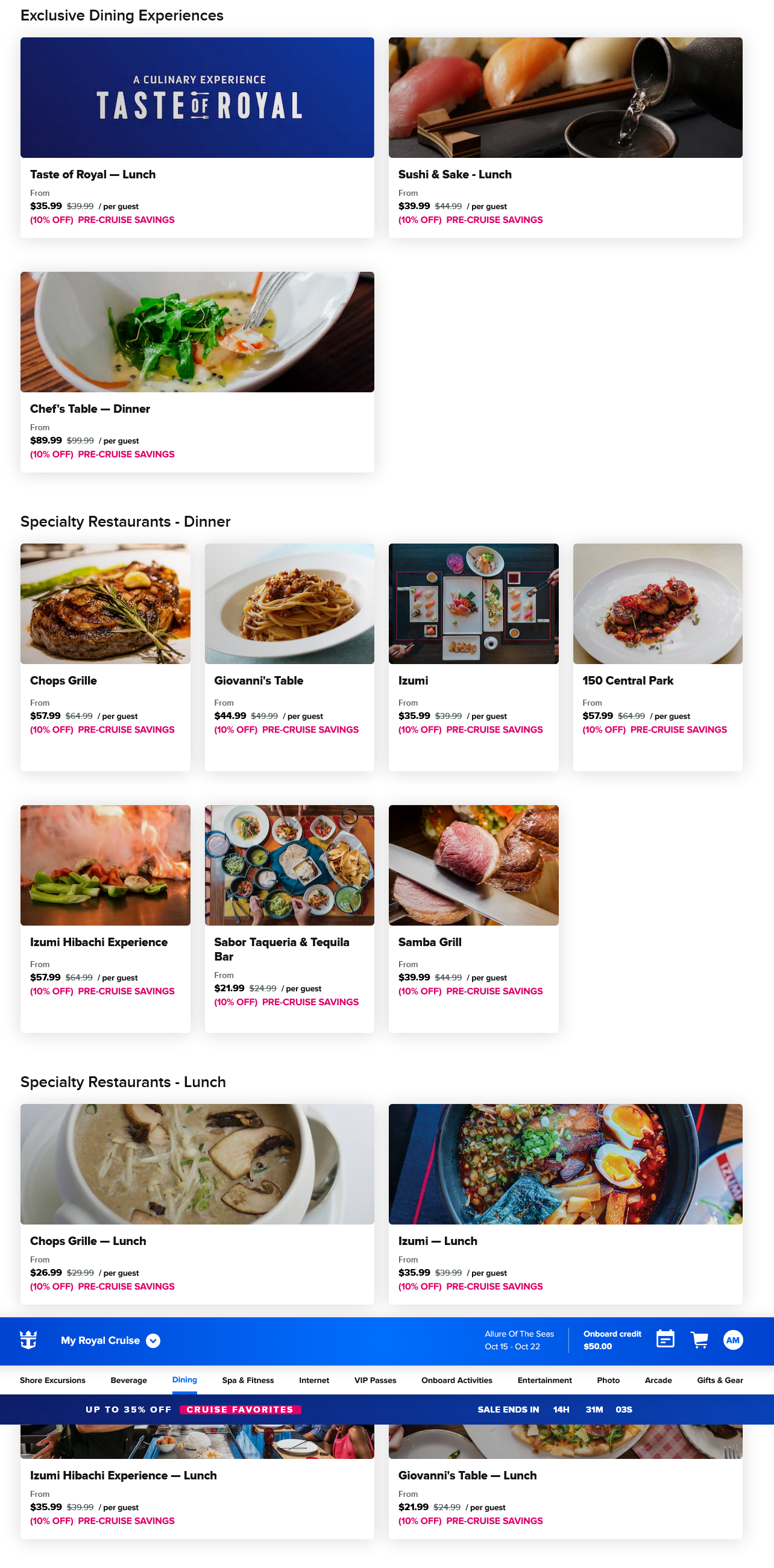new-dining-package-prices-royal-caribbean-dining-royal-caribbean-blog