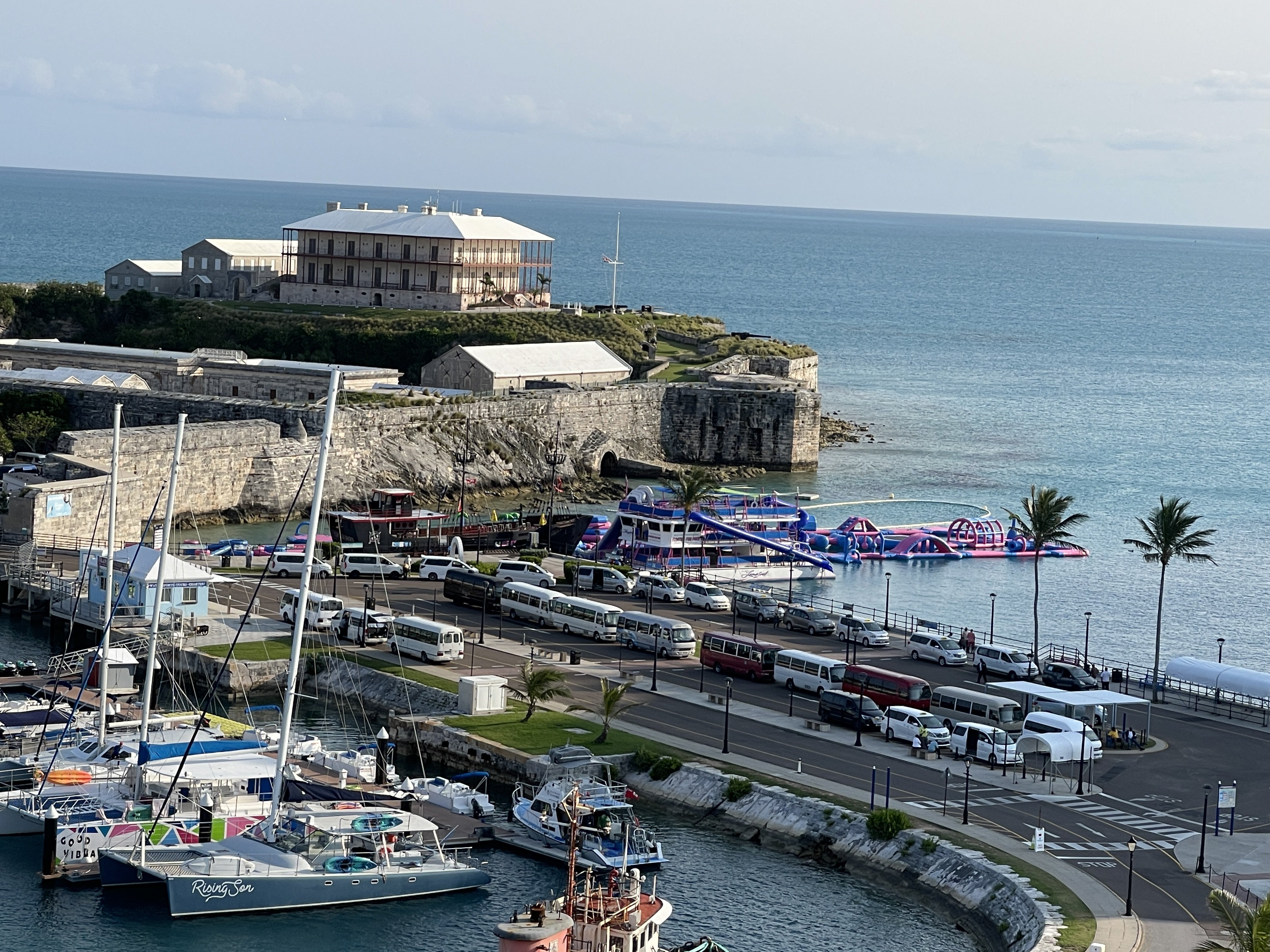 Taxis at Dockyard after arrival - Royal Caribbean Discussion - Royal ...