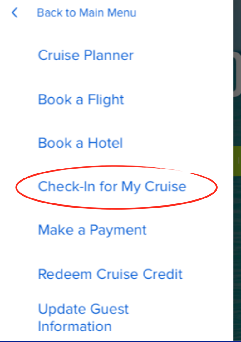 Online Check-In (on the website) - Royal Caribbean Discussion - Royal ...