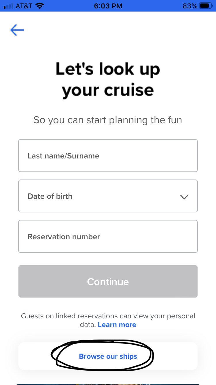 Royal Caribbean App v1.47.0 update - loving it - Royal Caribbean ...