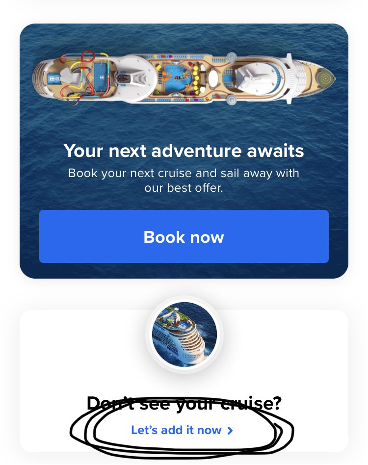 Royal Caribbean App v1.47.0 update - loving it - Royal Caribbean ...