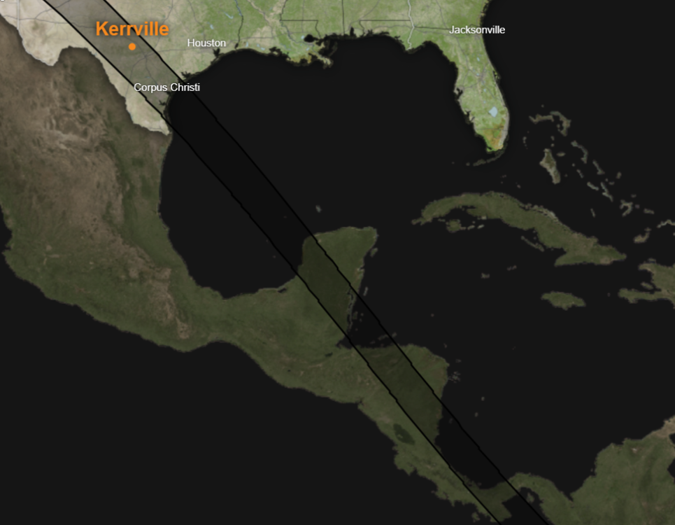 Solar eclipse on Oct 14 in the Gulf of Mexico - Royal Caribbean ...