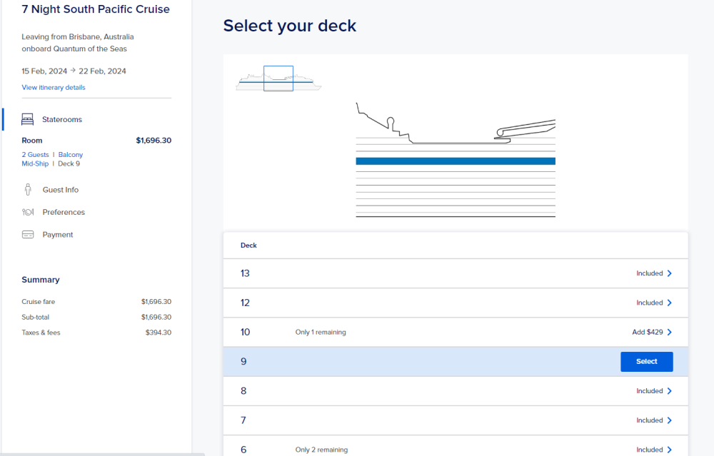 Does RC ever cancel a cruise due to too many unsold cabins? - Royal ...