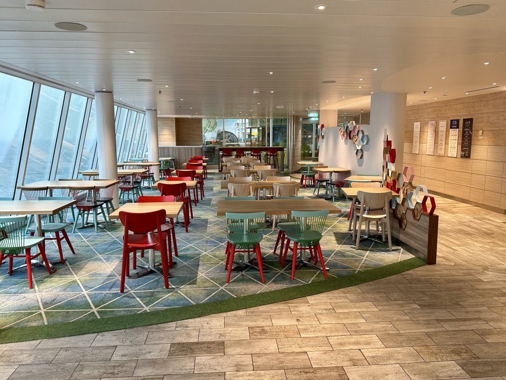 Aquadome market on Icon OTS - Royal Caribbean Dining - Royal Caribbean Blog