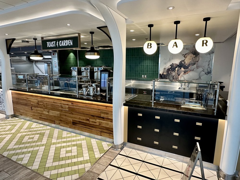 Aquadome market on Icon OTS - Royal Caribbean Dining - Royal Caribbean Blog