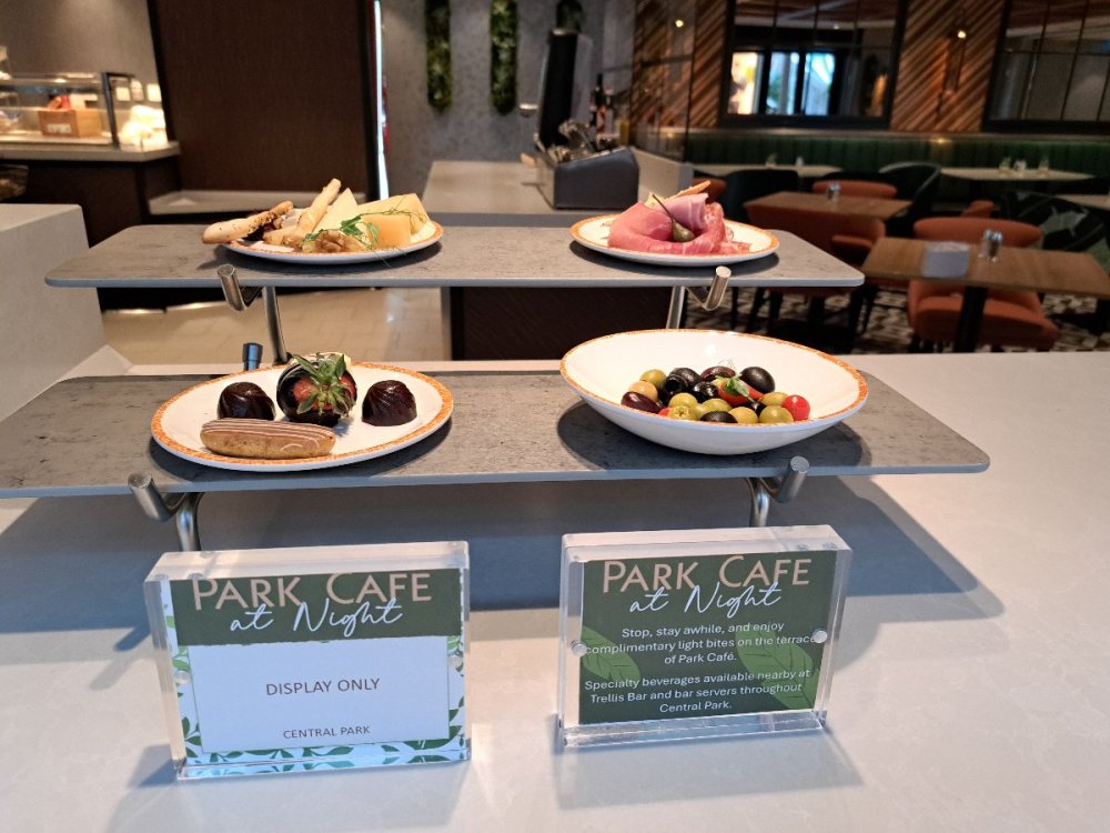 Park Cafe Tapas on Utopia at Night? - Royal Caribbean Dining - Royal ...