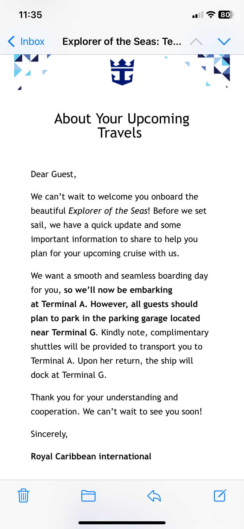 Explorer of the Seas Mar 20-30, 2025 - Page 2 - Explorer of the Seas ...