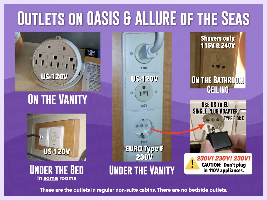 OUTLETS on Royal Caribbean Ships in Non-Suite Rooms - Royal Caribbean ...