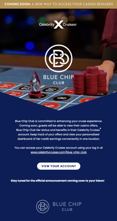 Celebrity blue chip - Casino Royale - Royal Caribbean Blog