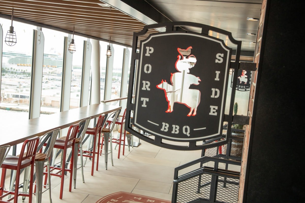 Portside BBQ restaurant review on Oasis of the Seas | Royal Caribbean Blog