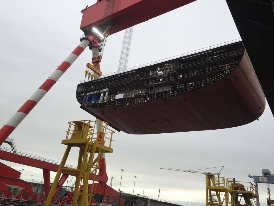 Keel laying for Royal Caribbean's Fourth Oasis class cruise ship ...