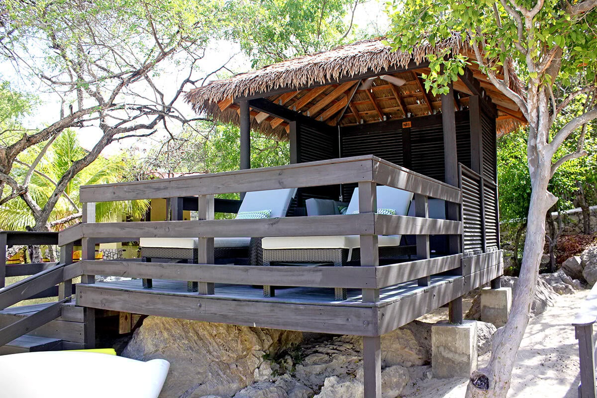 Photo tour of the beach cabanas at Nellie's Beach on Labadee | Royal ...
