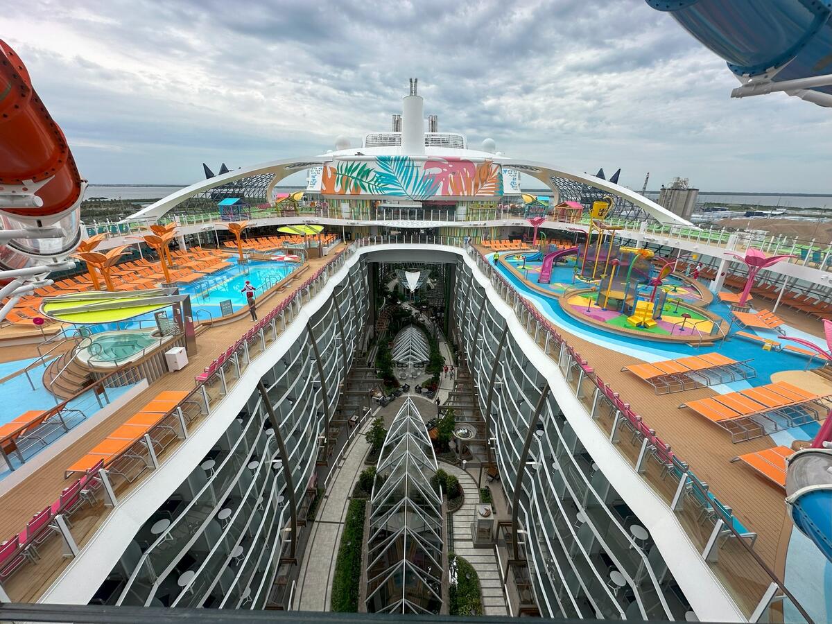Utopia Of The Seas Preview Sneak Peek Photos Of Royal Caribbeans