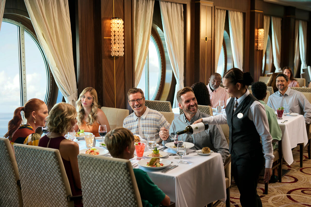 Royal Caribbean introduces third dining time to give cruise ship ...