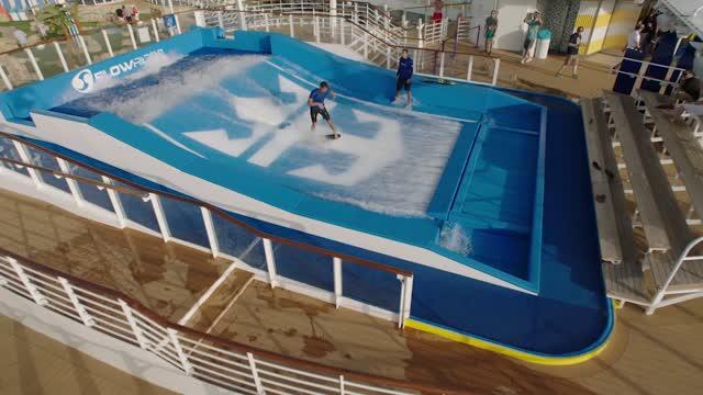 Video: Surf’s Up on Royal Caribbean’s FlowRider | Royal Caribbean Blog