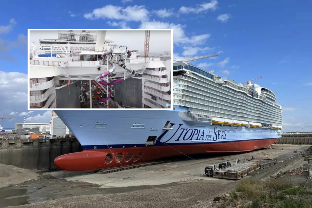 The world's largest dry slide is coming to Royal Caribbean’s next ...