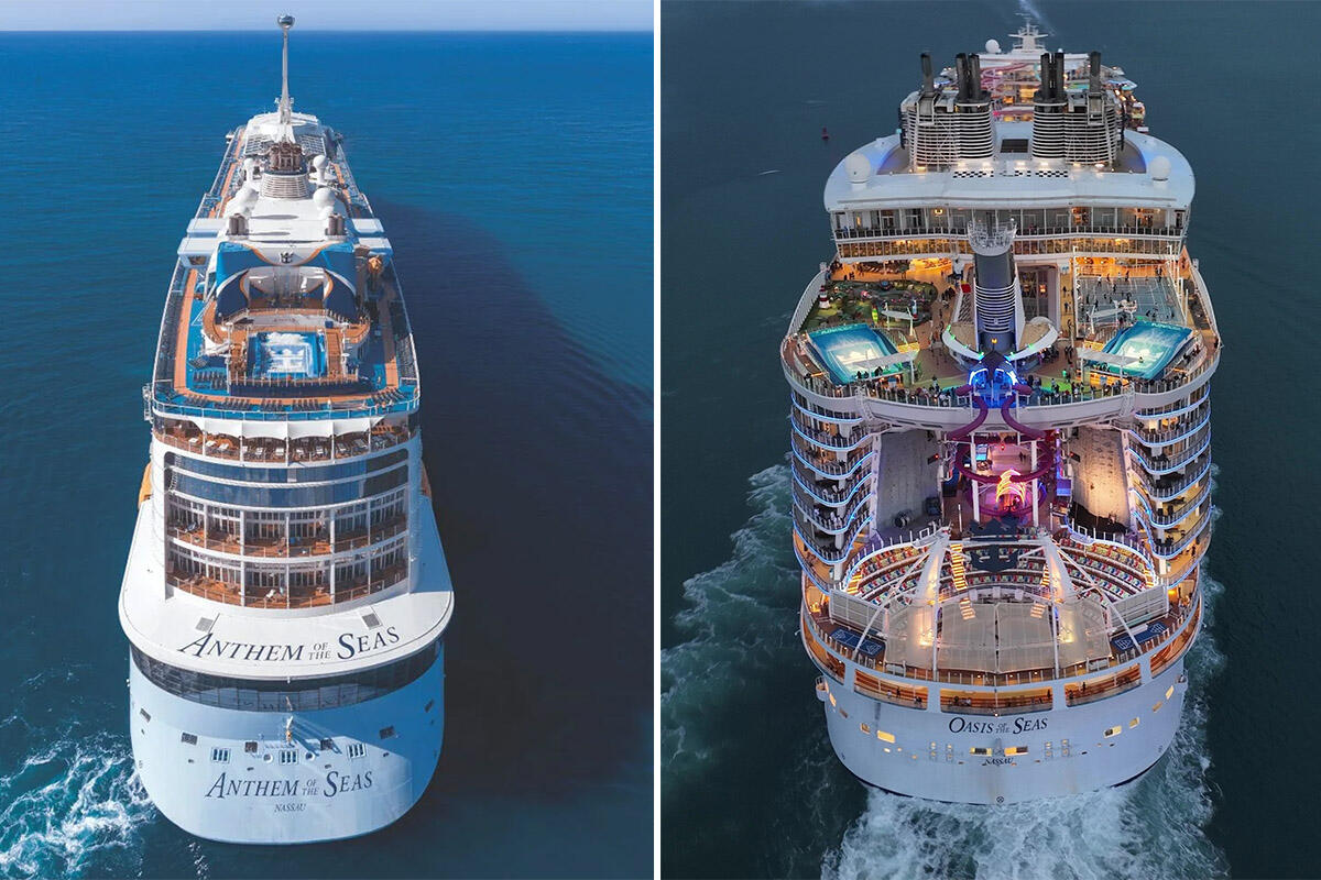 Anthem of the Seas vs. Oasis of the Seas | Royal Caribbean Blog