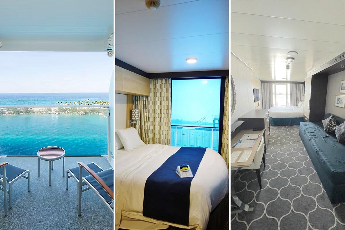 Comparing Royal Caribbean Balcony Cabins: Standard vs. Spacious vs ...
