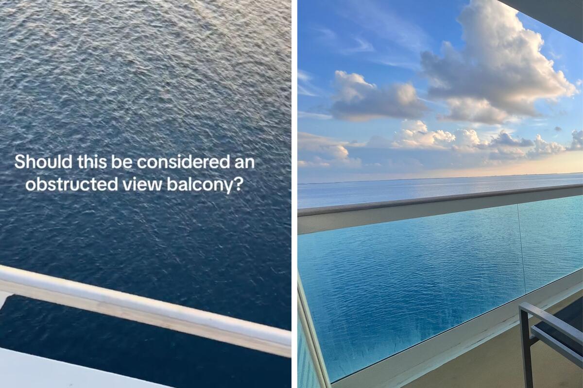 Cruiser complains about "obstructed" balcony and sparks Internet ...