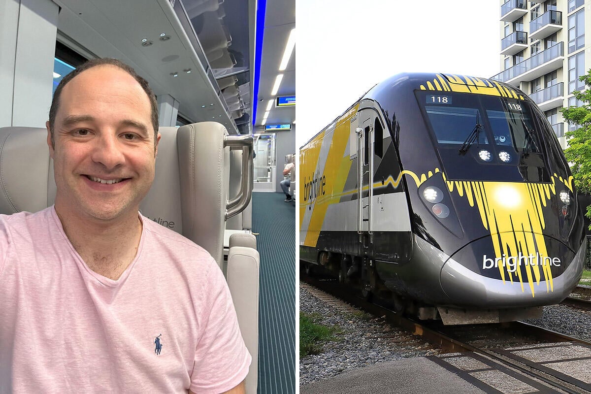 Review: Florida's Brightline Train For Taking a Cruise | Royal ...