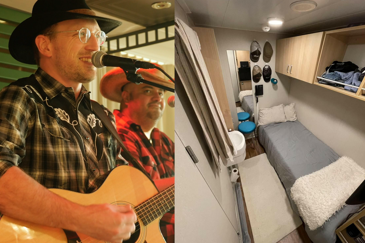 A look at the secret crew-only areas on one of the world's biggest ...