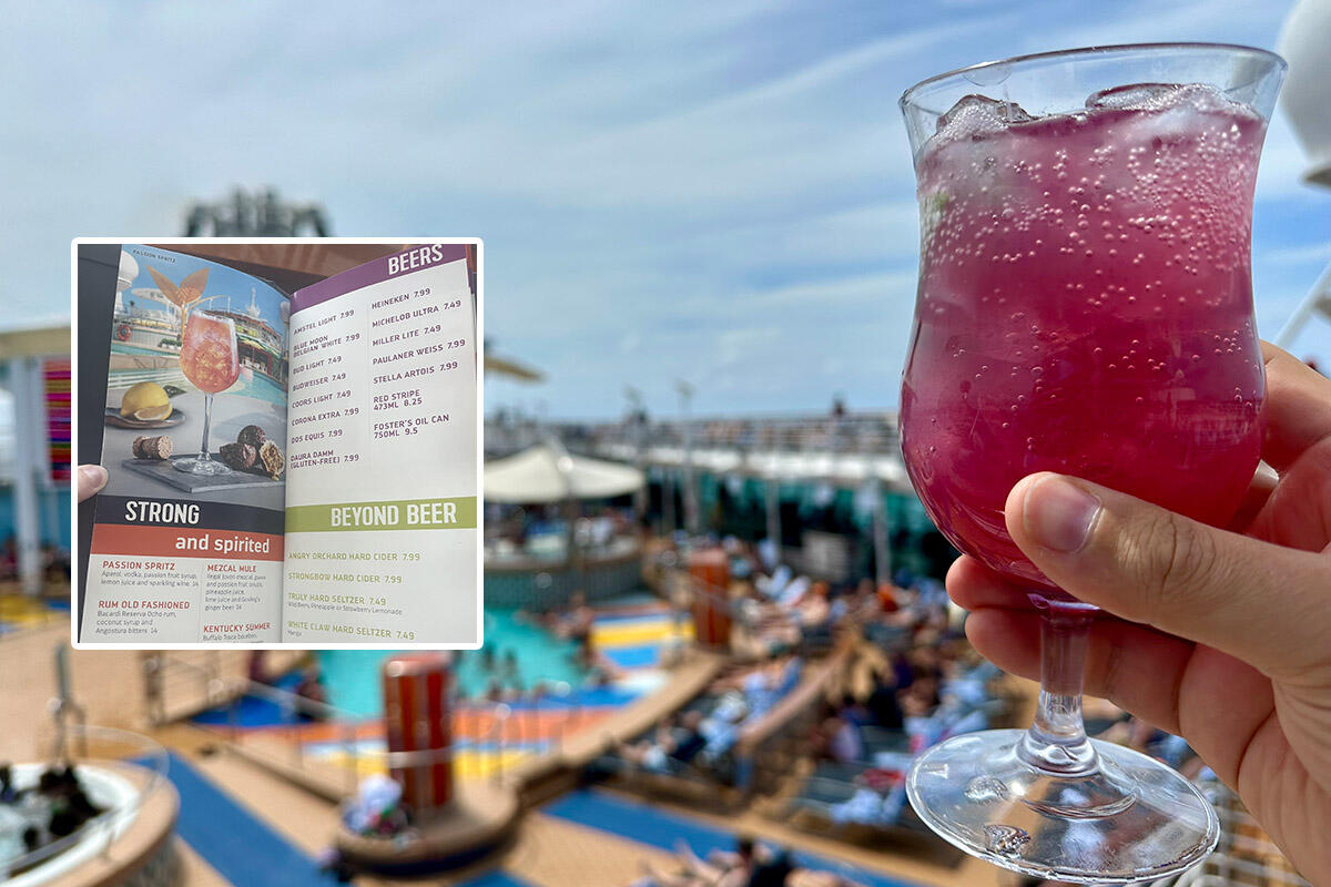 The Gen Z trend that has mixed up Royal Caribbean's cruise ship drink ...
