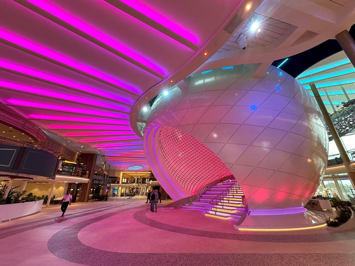 First look Inside the World's Biggest Cruise Marvel, Royal Caribbean's ...