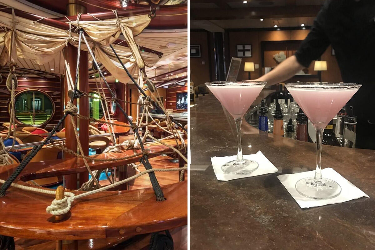 Royal Caribbean revamps its nautical themed bar with new menu | Royal ...