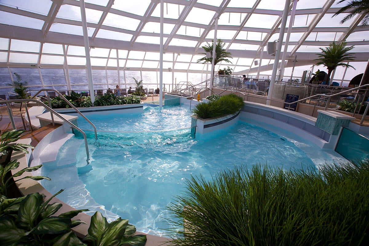 Everything about Royal Caribbean's Solarium | Royal Caribbean Blog