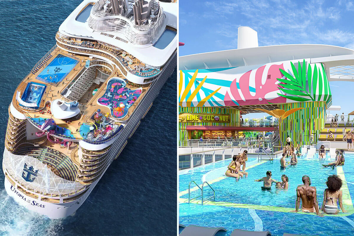 Royal Caribbean's Newest Giant Cruise Ship Delivered, Utopia of the ...