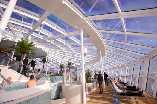 Quantum of the Seas Solarium | Royal Caribbean Blog